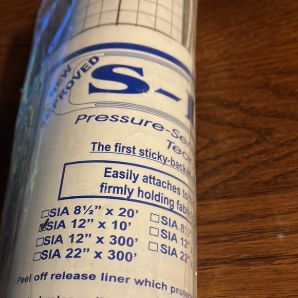 s-I-A brand | Other | Pressure Sensitive Adhesive Tearaway Sticky Back ...
